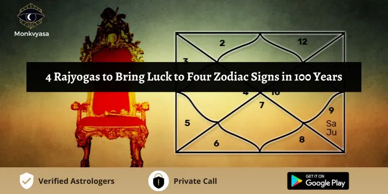 4 Rajyogas to Bring Luck to Four Zodiac Signs in 100 Years | Monkvyasa